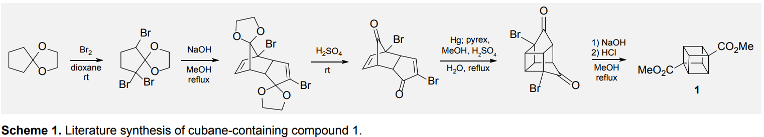 Cubane-containing building blocks - Enamine