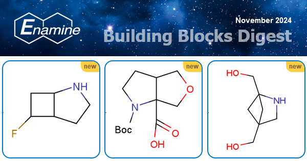Enamine Building Blocks update - November 2024 | Enamine